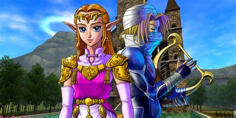 Ocarina Of Time Princess Zelda Adult Princess Zelda The Legend Of