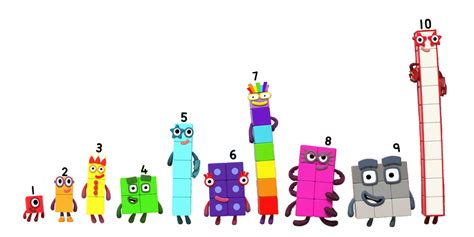 Numberblocks All Characters At Janet Mcewen Blog
