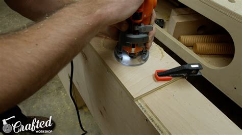 Building A Computer Desk DIY Desk PC Part 1 Crafted Workshop