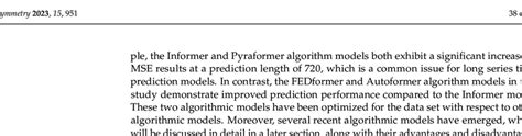 Algorithmic Model In Multivariate Long Series Time Series Prediction Download Scientific