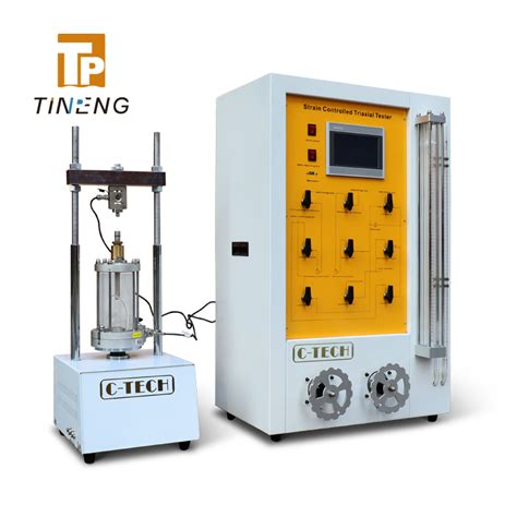 Strain Controlled Triaxial Testing Apparatus Tianpeng