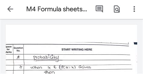 M4 Formula Sheet Mu7notes