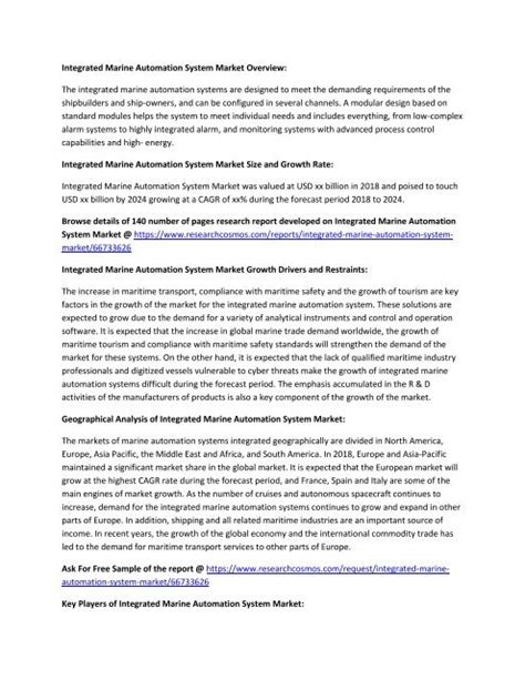 Integrated Marine Automation System Market Converted