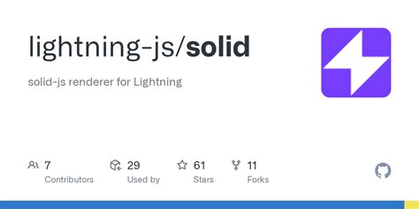 Solid Helloworld Md At Main · Lightning Js Solid · Github