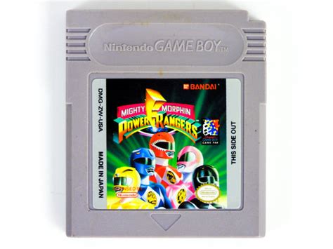 Mighty Morphin Power Rangers Game Boy Retromtl