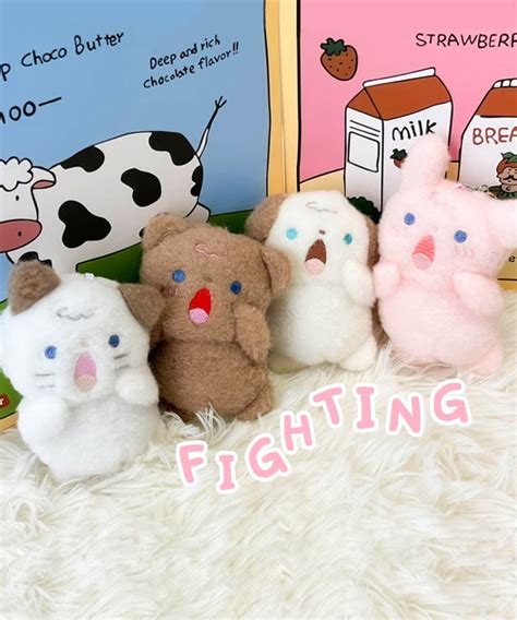 [신상 최저가]화이팅 힘내 응원 요정 마스코트 인형 커플키링 우정키링 키링 가방고리 열쇠고리 에이블리