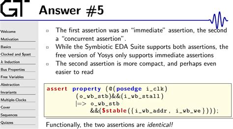 Answer To Quiz 5