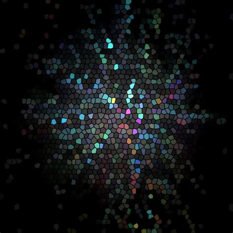 Premium Ai Image A Shining Colorful Abstract Circles Vector Texture On A Black Background