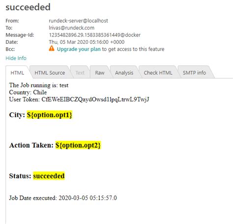 Passing Job Context Variables Optionxx Into The Email Notification