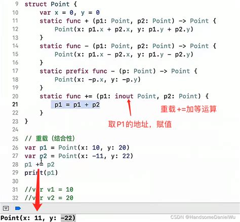 Swift Advanced Operators Overflow Operator ，overload，equatable，comparable。prefix Csdn博客