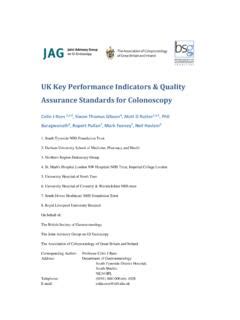 UK Key Performance Indicators Quality Assurance Uk Key Performance Indicators