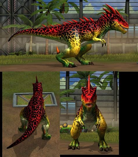 Allosaurus Level 40 Side Концепты существ