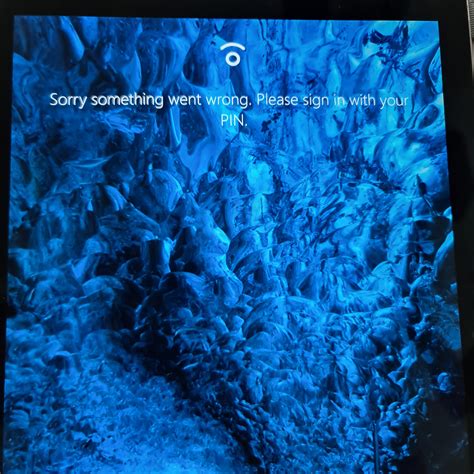Windows Hello Not Working Anymore R Surface
