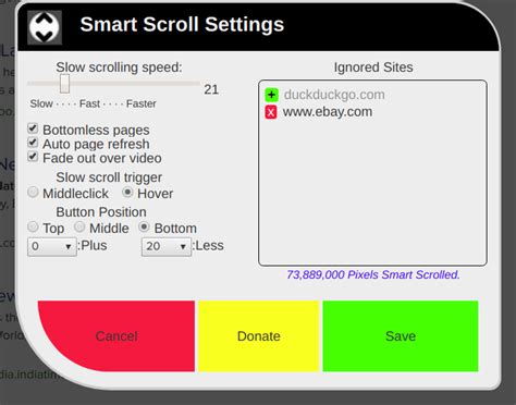 GitHub S Marty SmartScroll A Userscript To Provide Page Scrolling Buttons Making Webpage