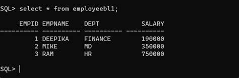GitHub Deepikasrinivasans Ex No Creating Procedures Using PL SQL