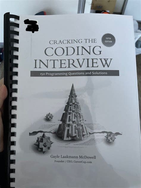 Cracking The Coding Interview 5th Edition By Gayle Laakmann Mcdowell Hobbies And Toys Books