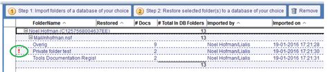 Hcl Lotus Notes Email Folder Restore Tool By Lialis