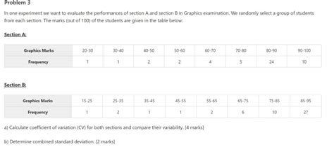 Solved Problem In One Experiment We Want To Evaluate The Chegg Com