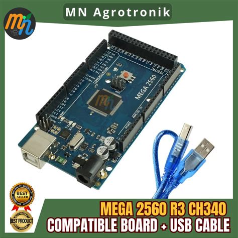 Jual ARDUINO MEGA R CH COMPATIBLE BOARD USB CABLE Shopee Indonesia