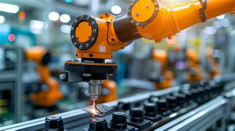 Smart Factories Use Laser Welding Robots For Precise Efficient Automated Production Premium Ai