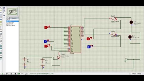 proteus simulacion programador manual memoria eprom 27c256 youtube