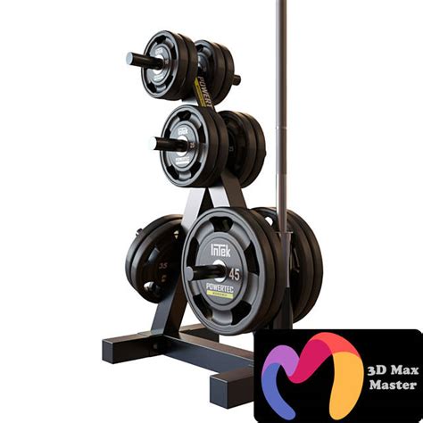 Powertec Weight Rack 3d Max 3dmaxter