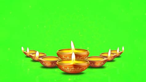 Diwali Diya Animation Green Screen Greenscreenanimation Fxgreenscreen Youtube