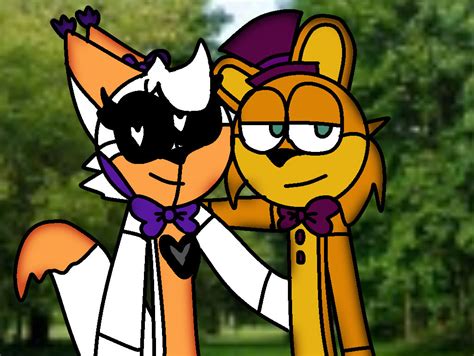 Proto And Lolbits Halloween 1 1 By Josephthesnailshow On Deviantart