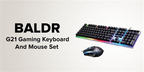 BALDR G Gaming Wired Keyboard And Mouse Set KSA Riyadh Jeddah