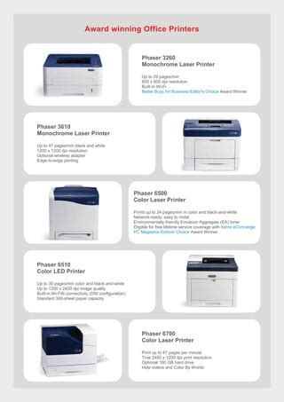 Xerox Cadreprographics LLC Brochure Pdf