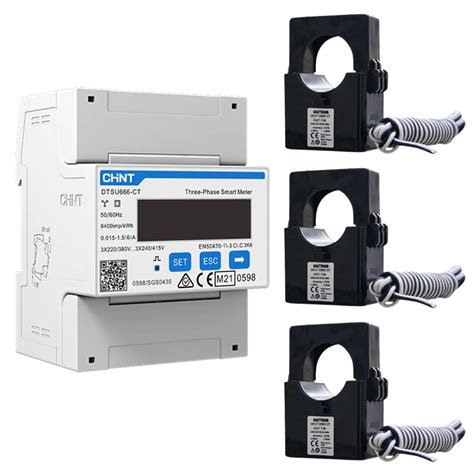 Meter Chint Trifásico Ct 600a Para Solax Power Seissolar