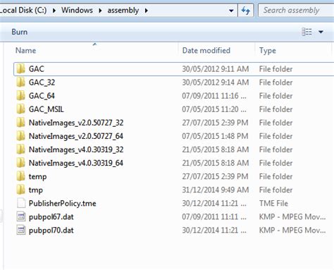 lushanthan accessing the gac folder structure using windows explorer