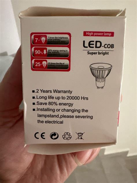 GU Bulb LED TV Home Appliances Electrical Adaptors Sockets On Carousell