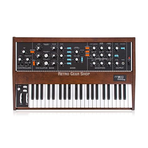 minimoog model d analog synthesizer 2022 edition retro gear shop