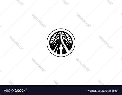 Old Tree Logo Icon Royalty Free Vector Image VectorStock