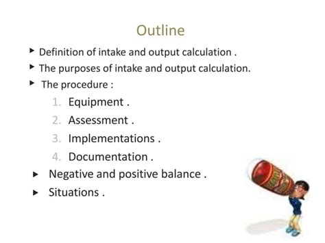 Monitoring Of Intake And Output Pptx