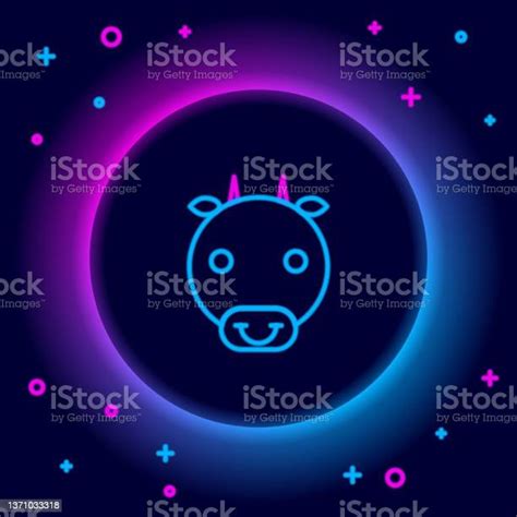 빛나는 네온 라인 황소 조디악 기호 아이콘 검은 배경에 격리 점성술별 자리 수집 다채로운 개요 개념 벡터 0명에 대한 스톡 벡터 아트 및 기타 이미지 Istock