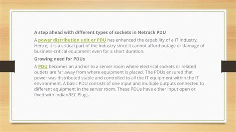 Ppt What Are The Different Types Of Sockets In Power Distribution