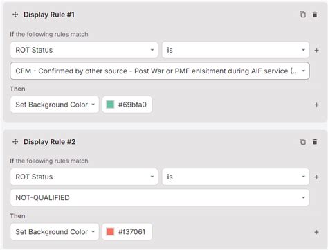 display rules referencing other fields values knack community knack