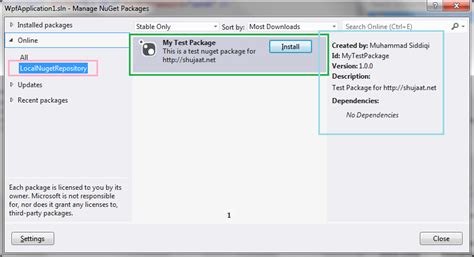 muhammad shujaat siddiqi hosting nuget feeds