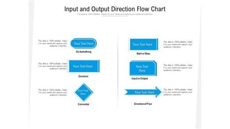 Input And Output Direction Flow Chart PowerPoint Templates Slides And Graphics