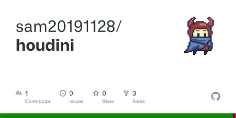 Github Sam20191128houdini