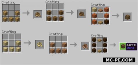 Java Crafting Recipes 119 — рецепты с Java версии Моды для