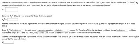 Compute The Mean And Standard Deviation For The Chegg
