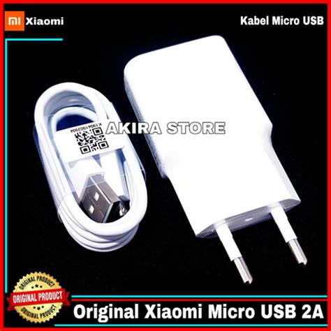 Jual Charger Xiaomi Redmi Note Pro Original Micro Usb A Jakarta Barat Akira Store