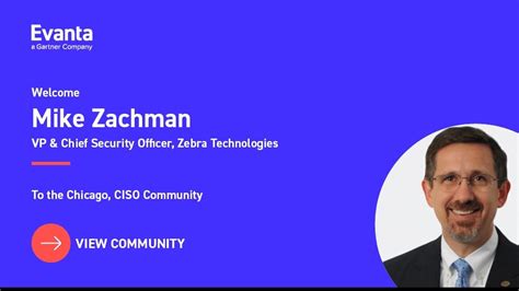 Cybersecurity Zebraemployee Mike Zachman