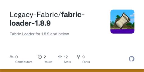 Github Legacy Fabricfabric Loader 189 Fabric Loader For 189 And Below