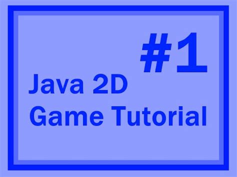 Java D RPG Game Tutorial EP Setting Things Up YouTube