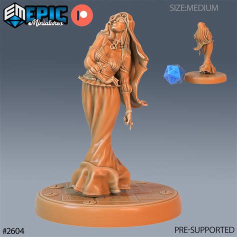 🥠 Fortune Teller Set ‧ Dnd Miniature ‧ Tabletop Miniatures ‧ Gaming
