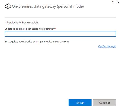 Instalar Gateway Pbi